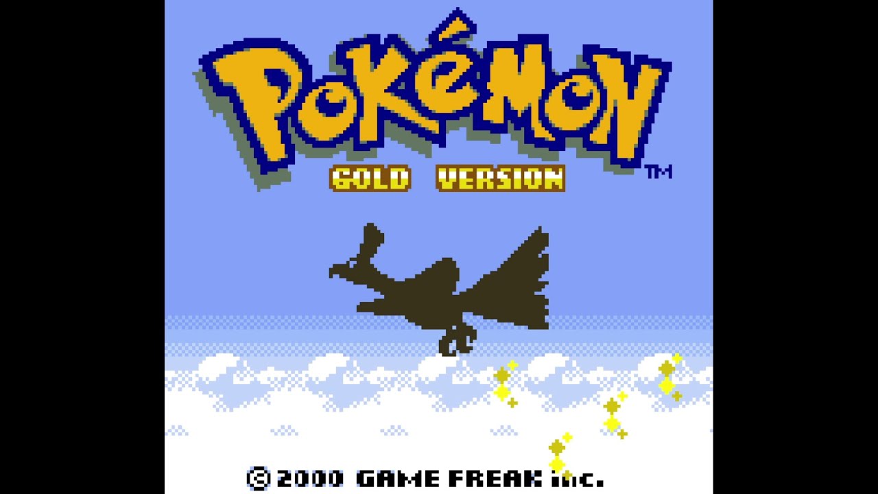 Pokémon Gold Full Game Walkthrough Part 1 No Commentary Gameplay Game ...