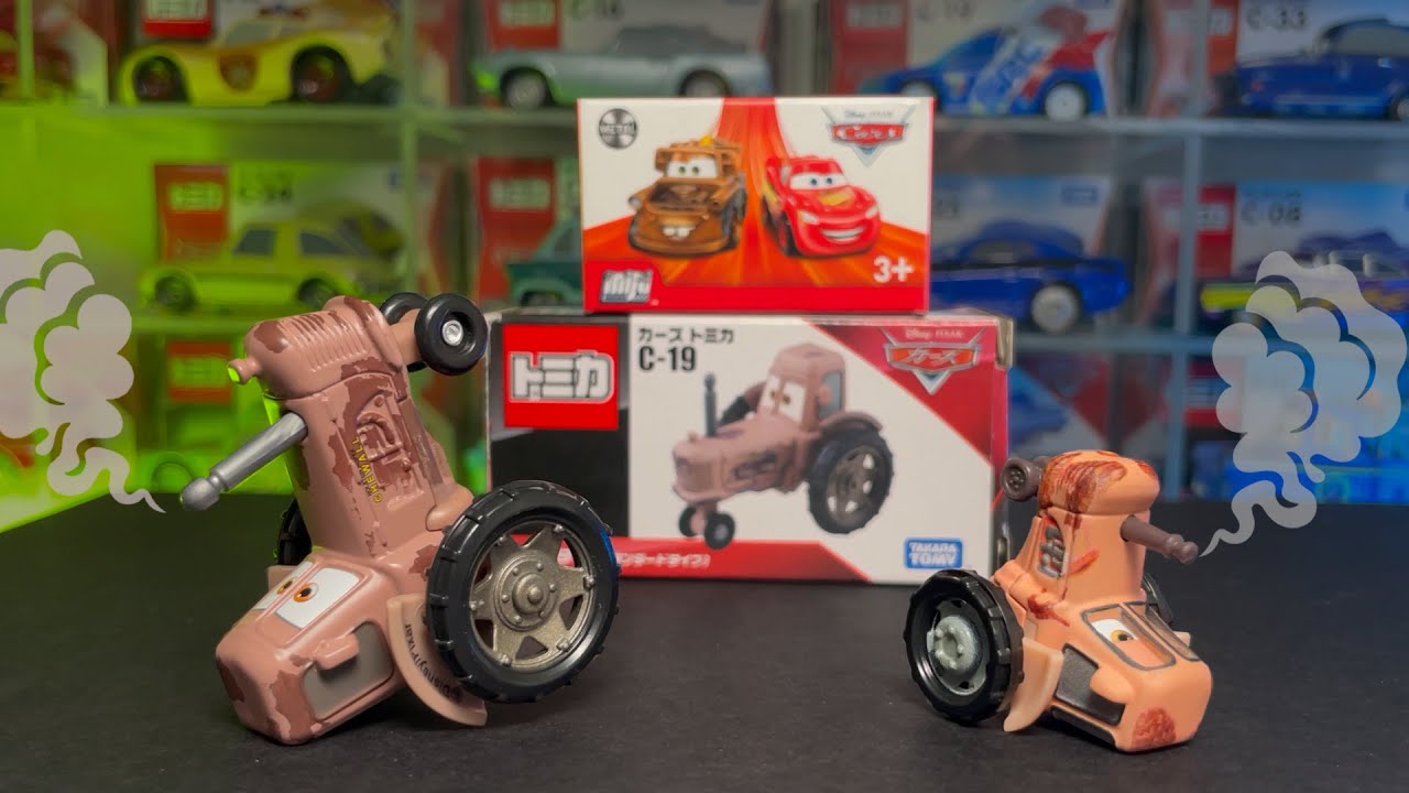 Tomica & Mini Racers Tractor | Disney Pixar Cars [Unboxing] - YouTube