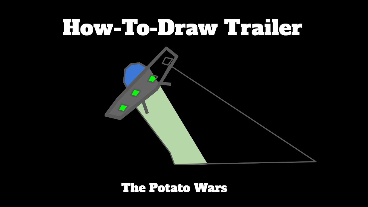 How-To-Draw Potato Trailer - YouTube