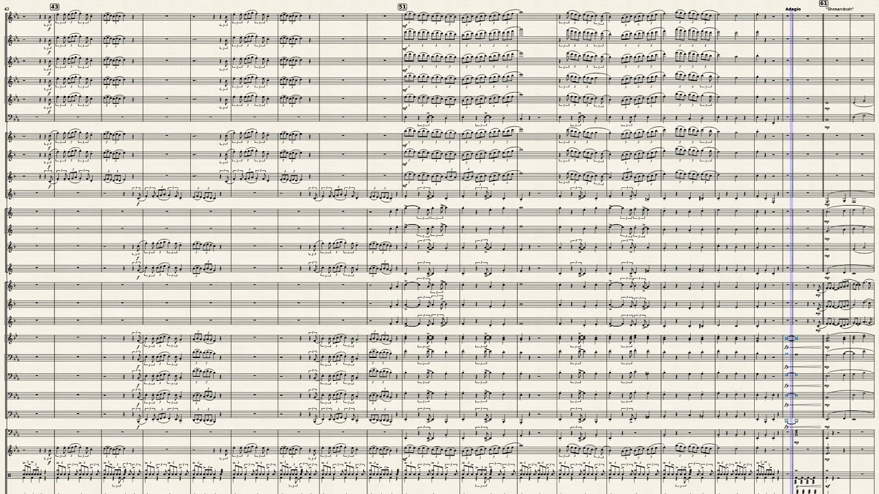 A Collection of American Folk Songs - Concert Band Composition ...