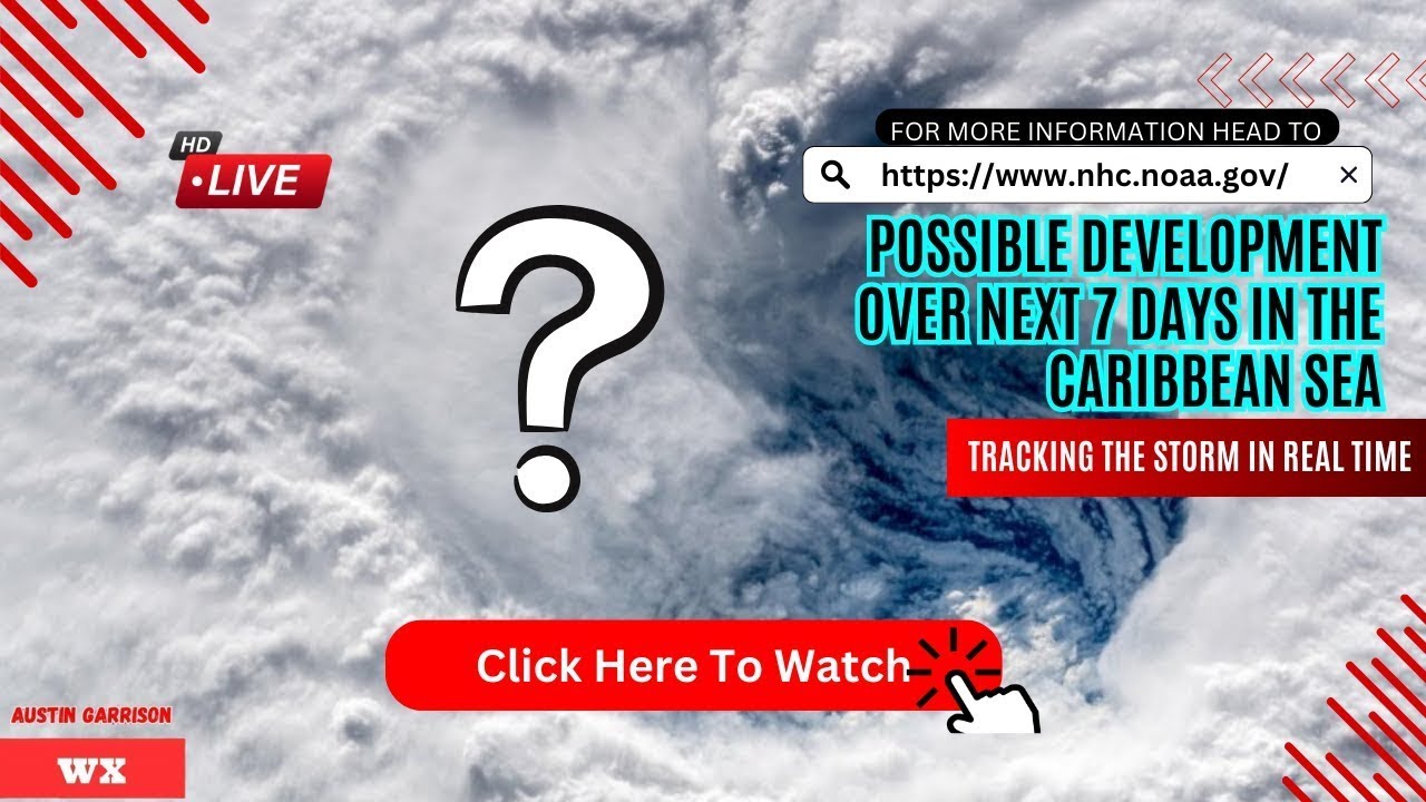 Possible Development over next 7 days in the Caribbean Sea: Tracking the Storm in Real Time ...