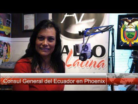 Laura Machuca Arroba - CONSUL General del ECUADOR en Arizona - YouTube