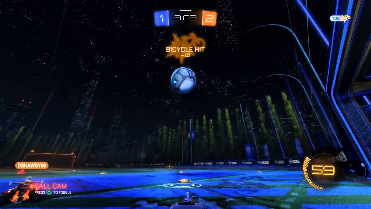 "Fly A Little Higher" Rocket League Fun - YouTube