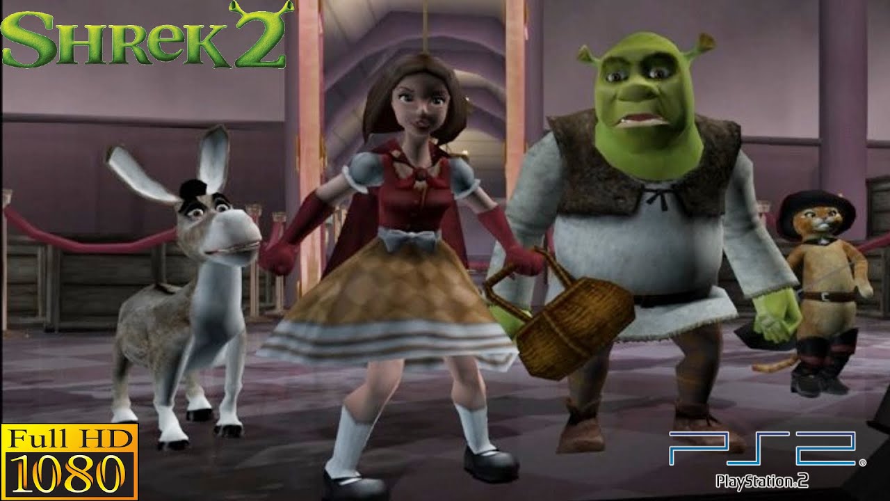 Shrek 2 Capítulo 7: Casa Hada Madrina ps2 Español Gameplay Comentado HD ...