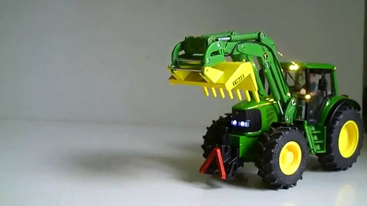 SIKU Control John Deere 6920S Umbau auf Frontlader - YouTube
