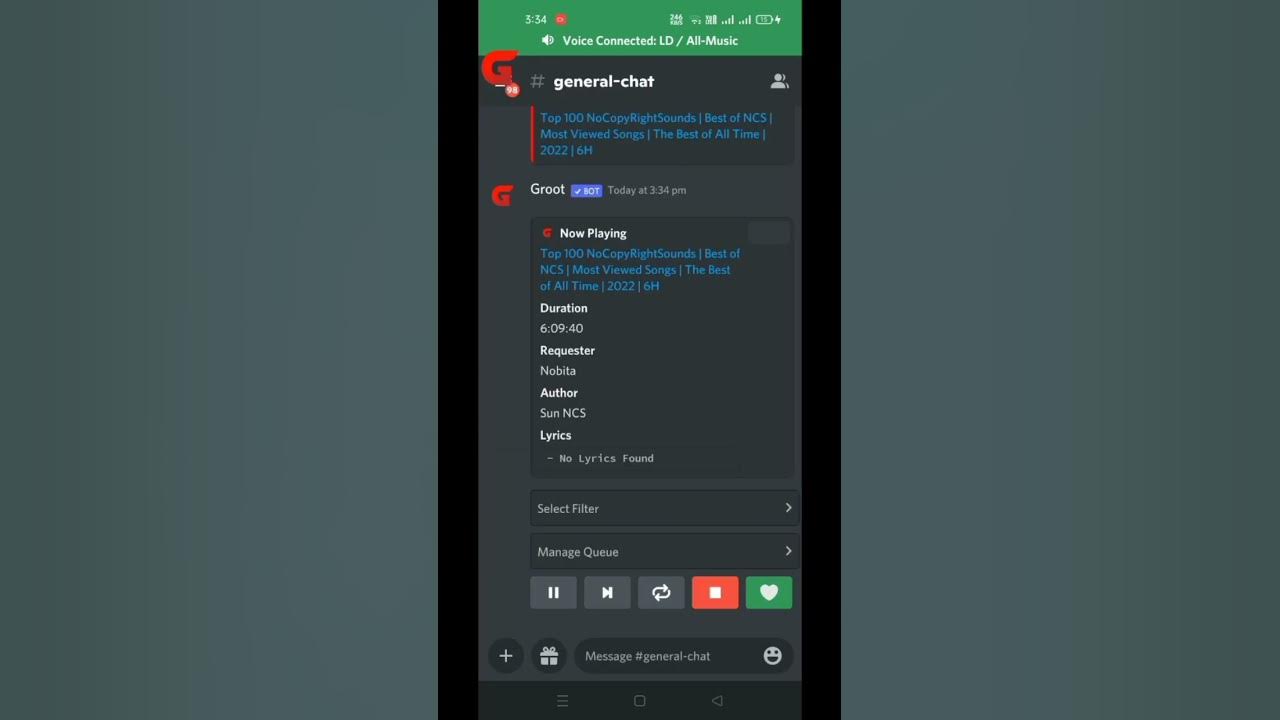 Groot Music Bot 2023 Setup Guide - How to Invite, Play Music, and More! #discord - YouTube