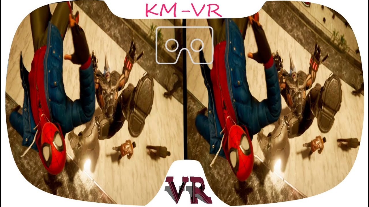 SpiderMan Miles Morales sbs vr video 4k - YouTube