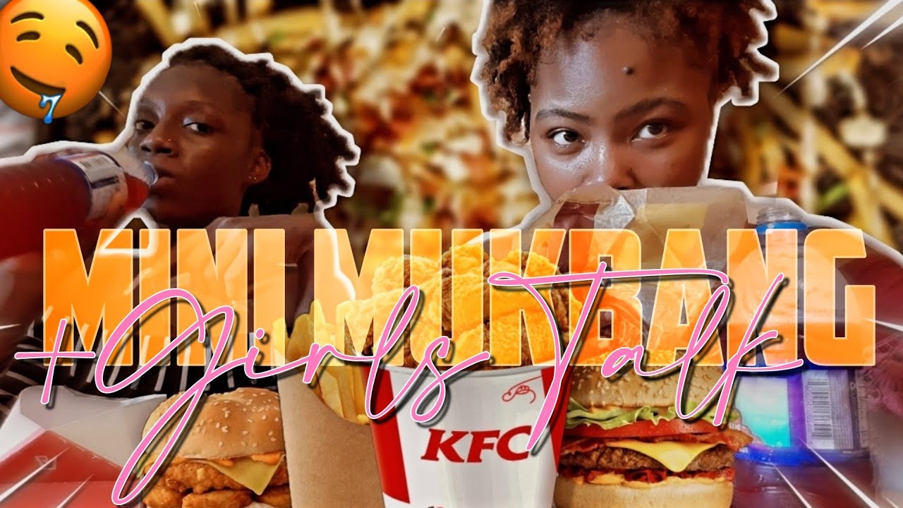 Mini Mukbang Girls Talk 🤤 Youtube