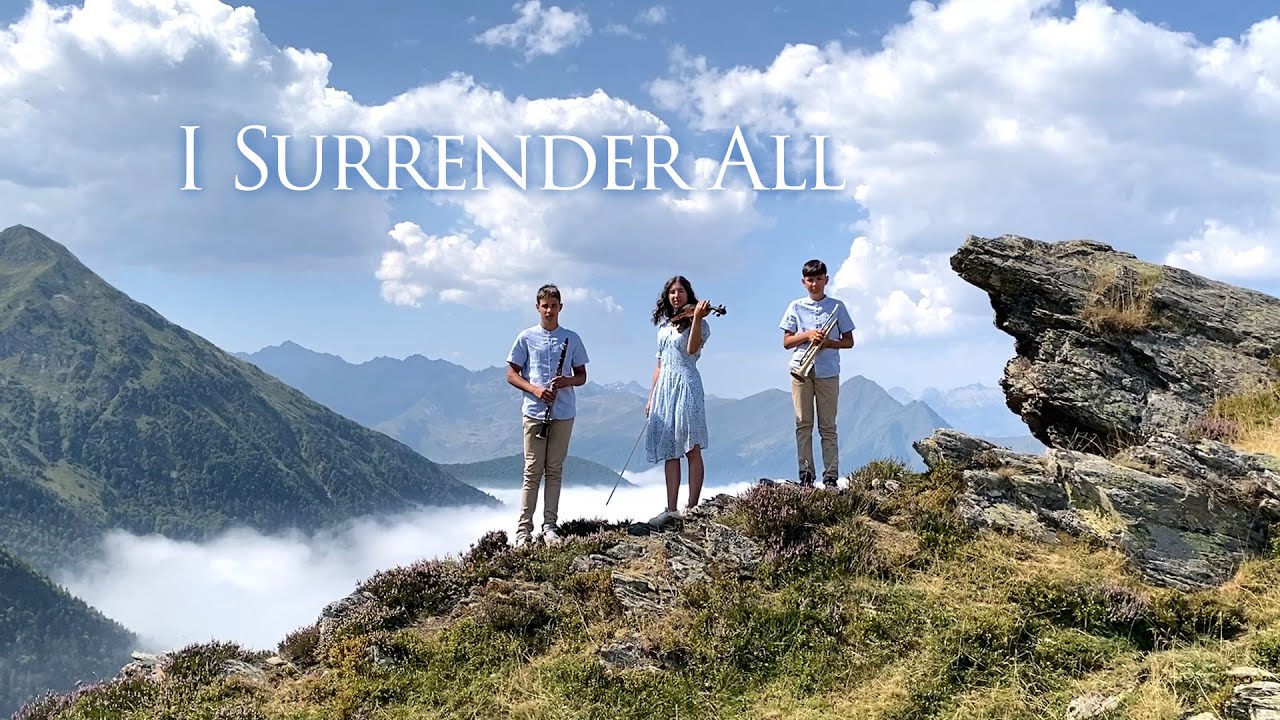 I Surrender All | Instrumental cover by Aleksa, Illia & Andrew Kuryliak ...