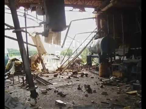 fired tube boiler explosion - YouTube
