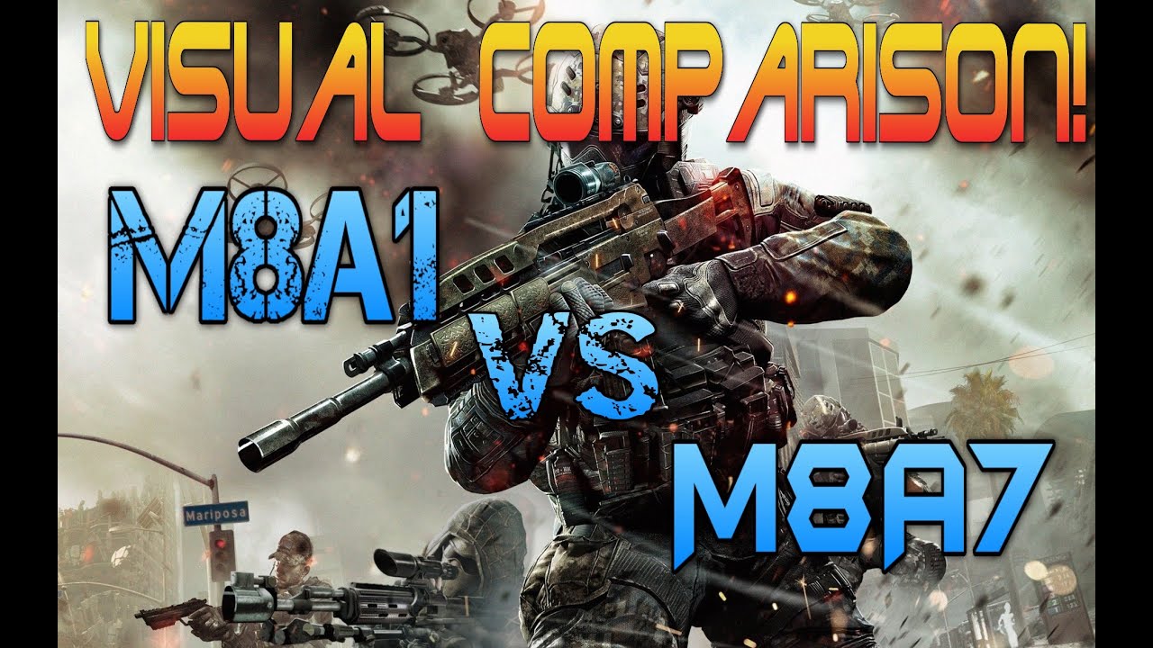 Black Ops 3 M8A7 and M8A1 Comparison / Commentary! - YouTube