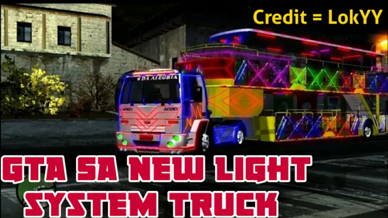 Gta sa Light truck mod - YouTube