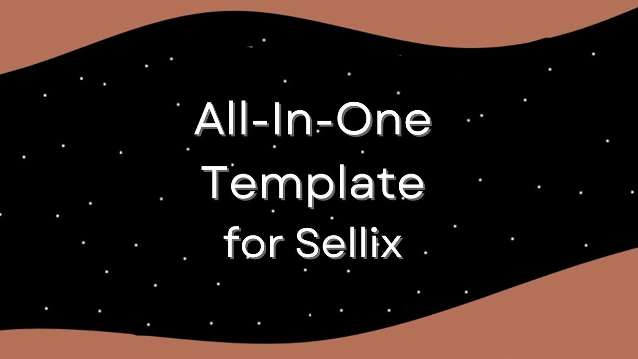 All-In-One Website Template for Sellix - YouTube