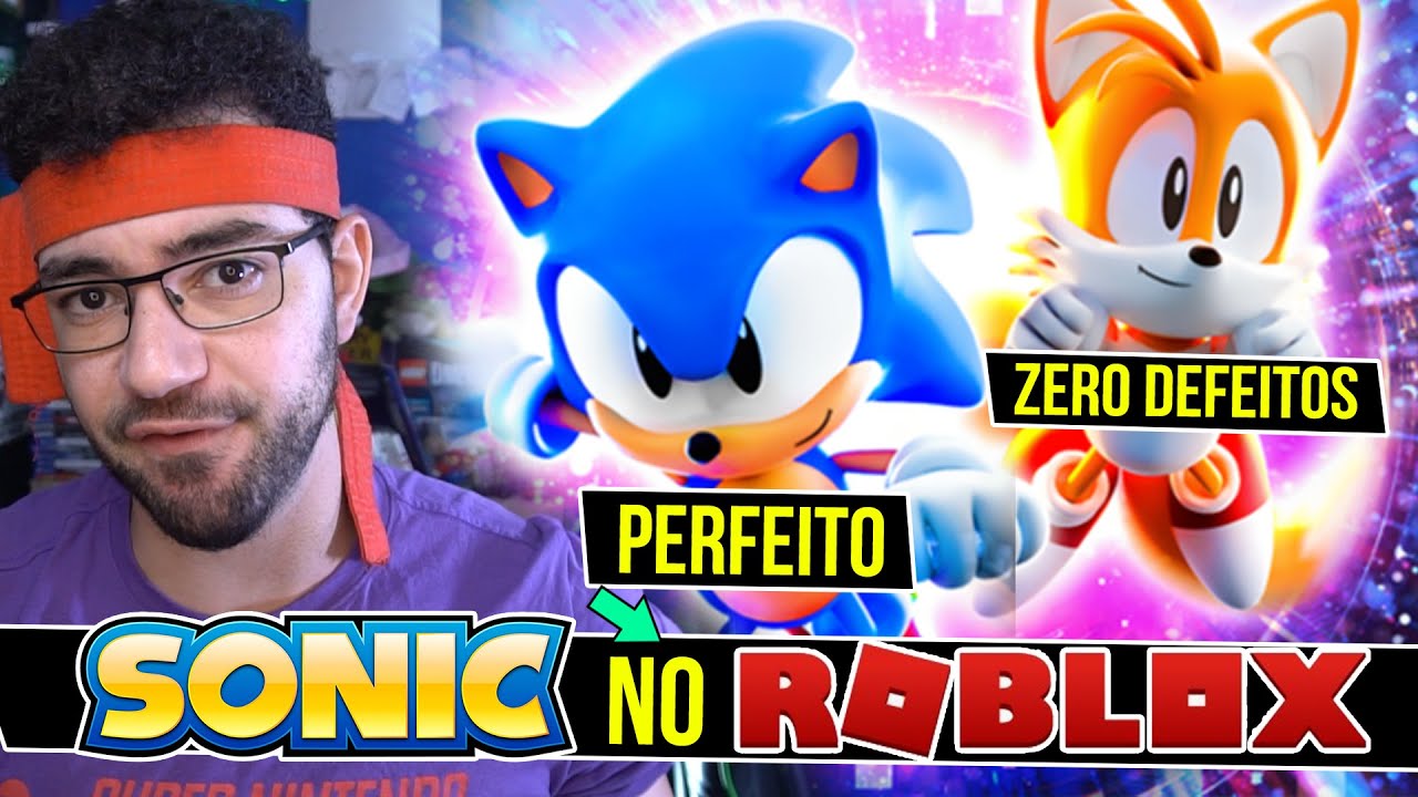 SONIC ficou INSANO no ROBLOX - Sonic Speed Simulator - YouTube