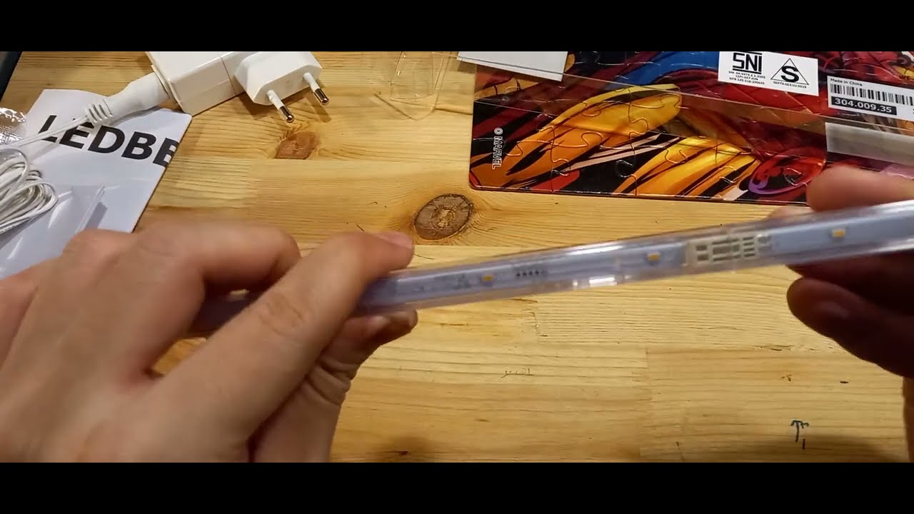IKEA LED Strips Ledberg 304.009.35 75cm 90lm - YouTube