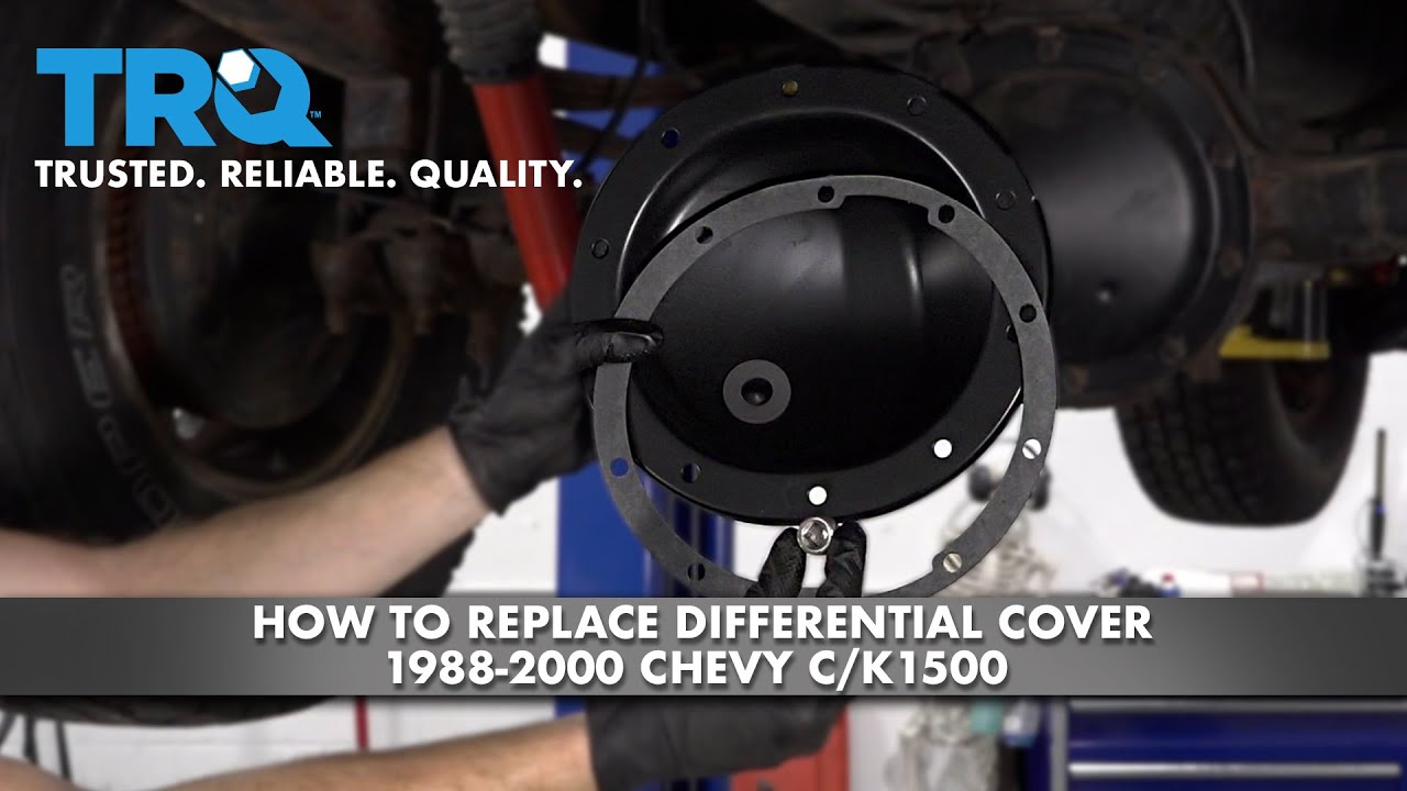 How To Replace Differential Cover 1988-2000 Chevy C/K1500 - YouTube