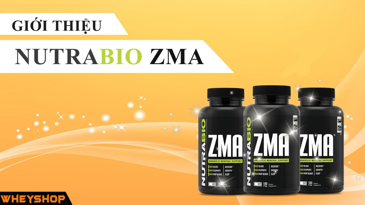 Giới thiệu sản phẩm ZMA Nutrabio - YouTube