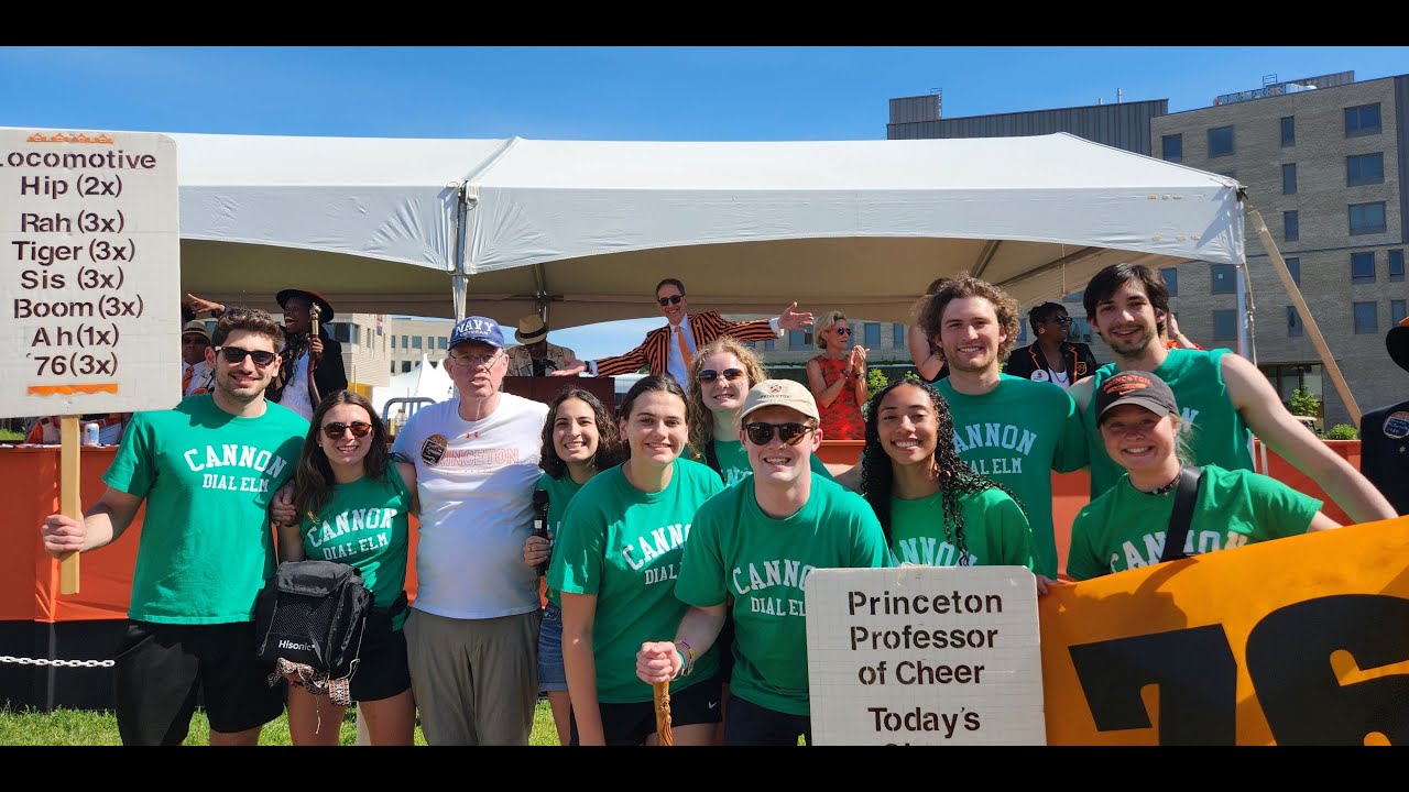 Princeton 2023 Reunions, Class of 1976's 47th, Friday Dinner, P-rade ...