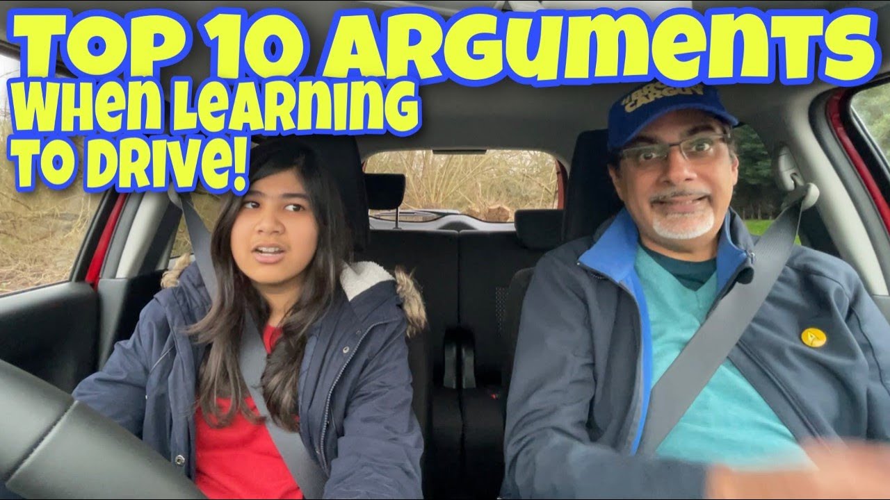 Top 10 Arguments while Learning to Drive [Enacted!] - YouTube