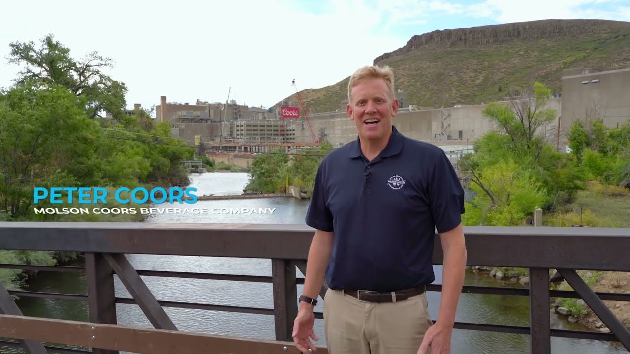 Peter Coors speaks to brewing beer with less water in Golden, Colorado ...