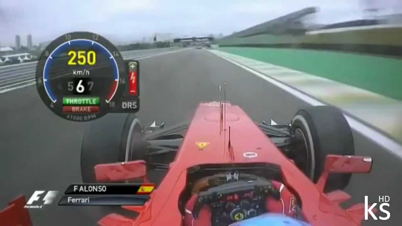 Fernando Alonso Onboard F1 Brasil 2012 - YouTube