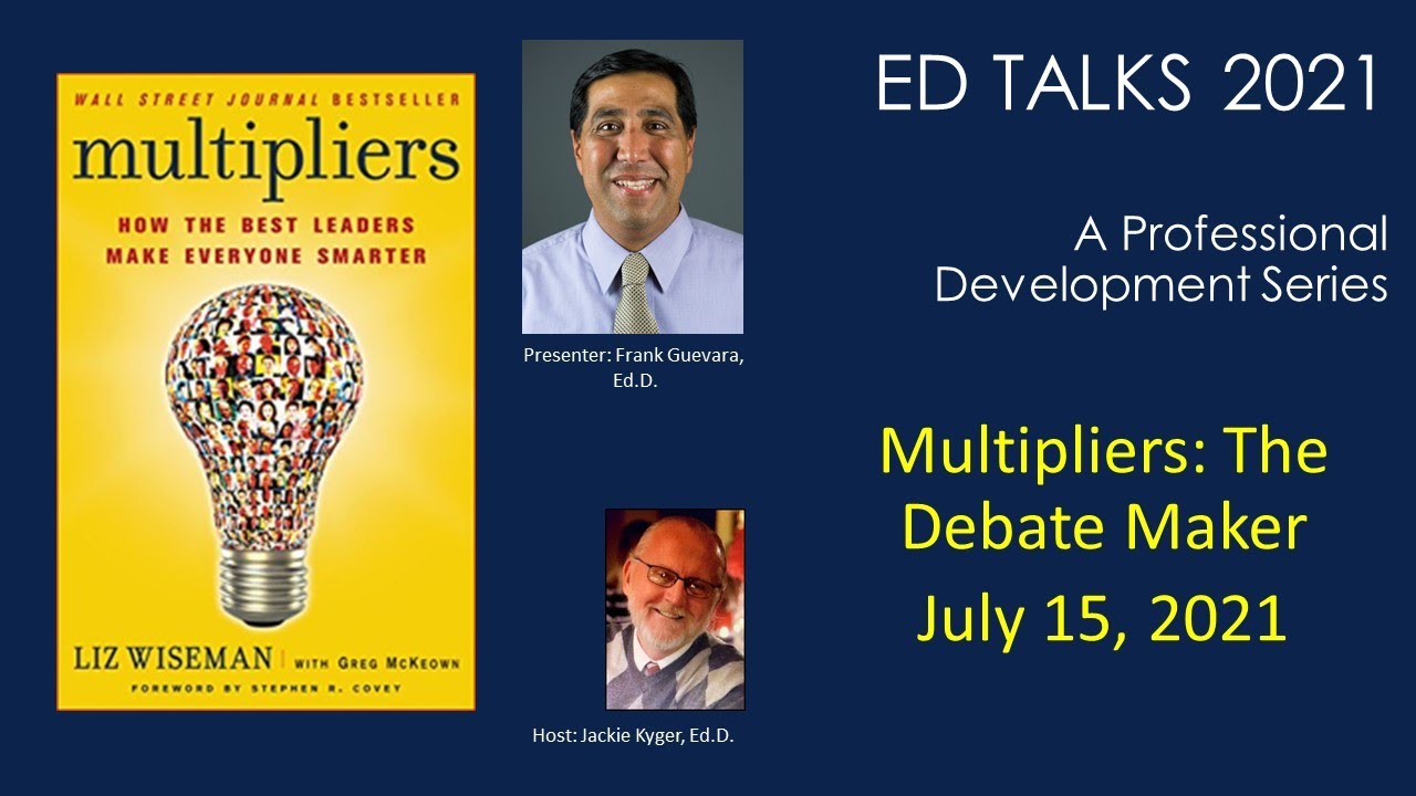ED Talks Session 5: The Debate Maker - YouTube
