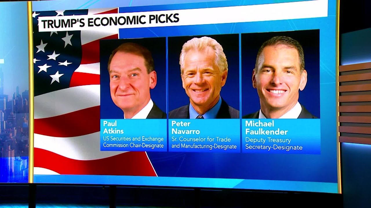 Trump Adds More Top Economic Advisers to Team - YouTube