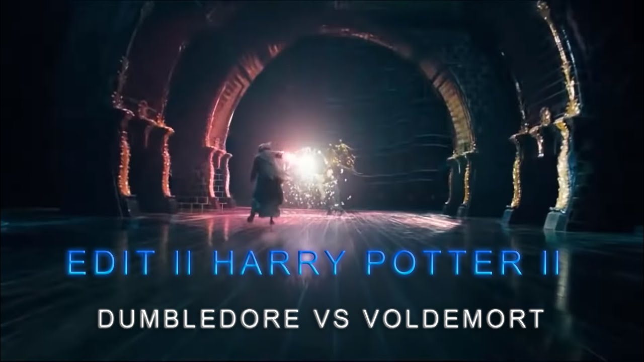 EDIT ll HARRY POTTER ll DUMBLEDORE VS VOLDEMORT RIP SIR ll MICHAEL ...