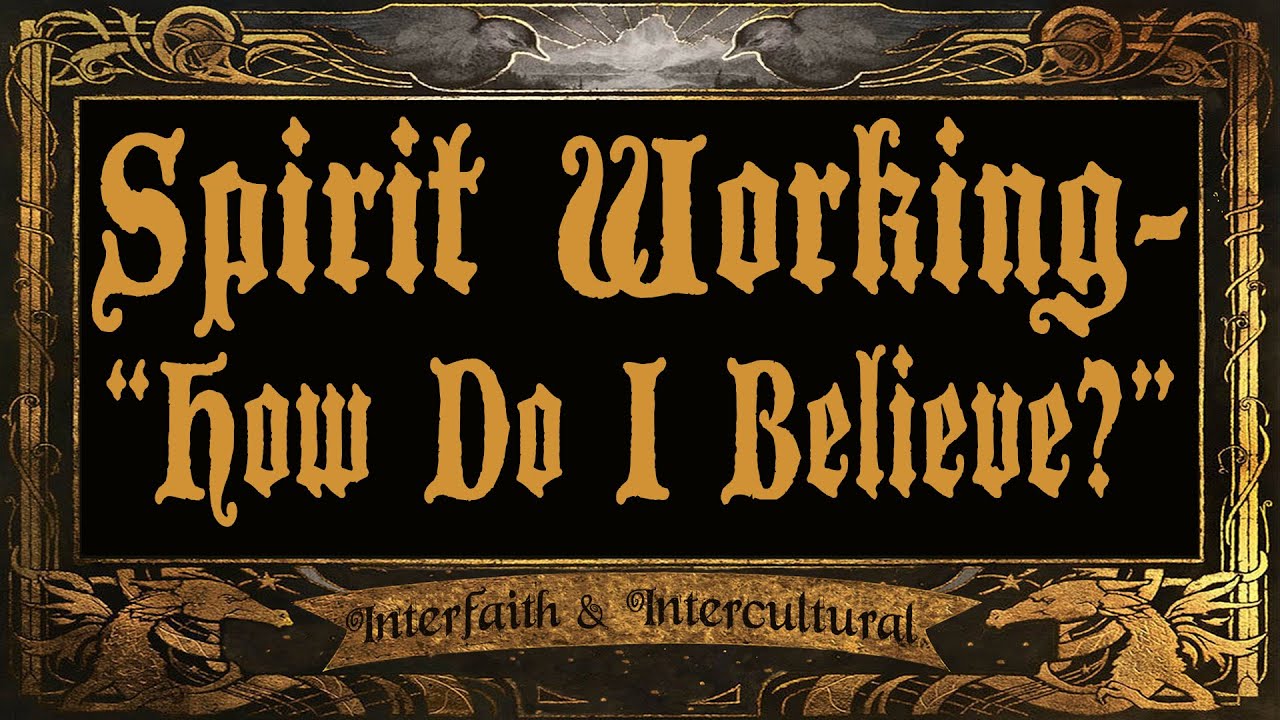 Ask a Witch - How Do I Believe I Am Actually Seeing a Spirit? - YouTube