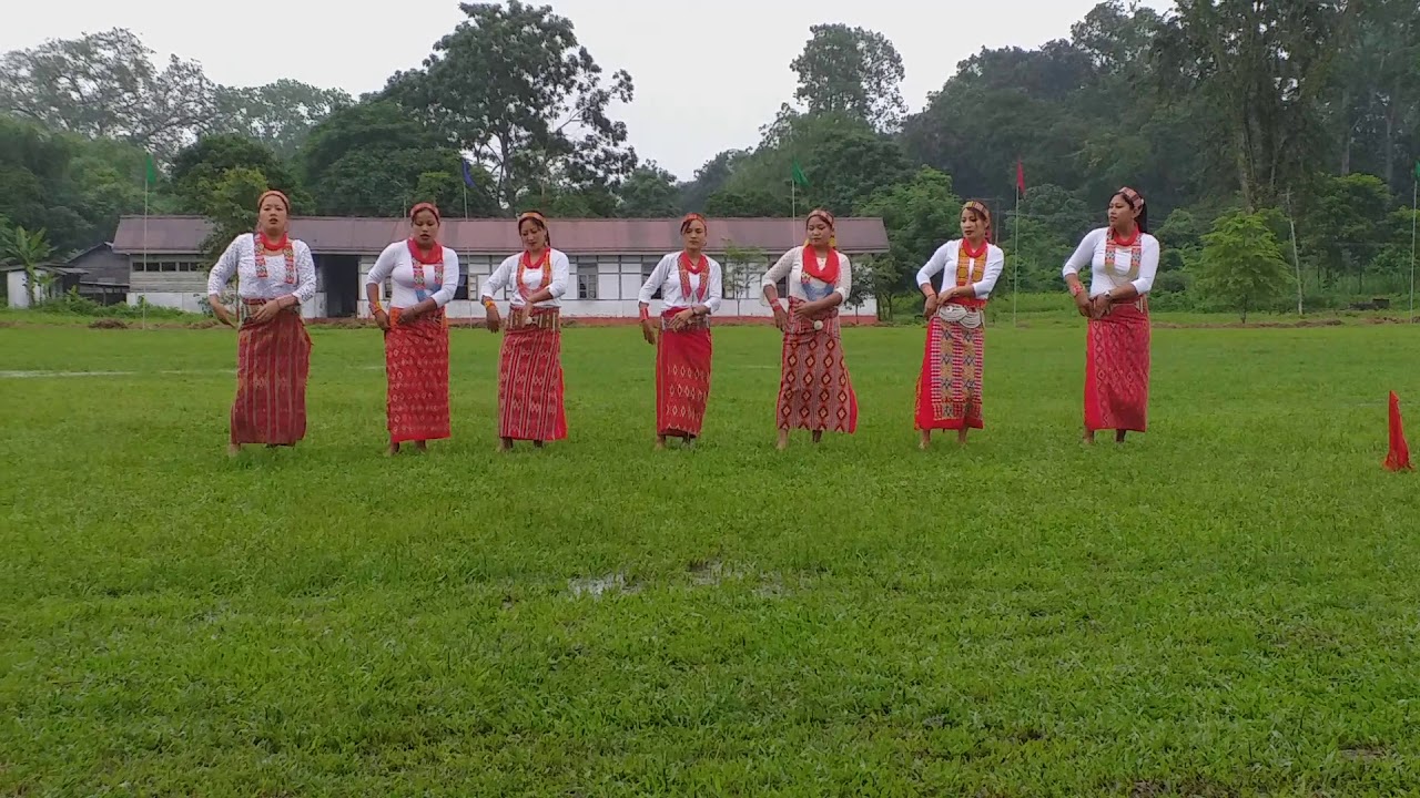 beautiful wancho dance 1st IRBn. - YouTube