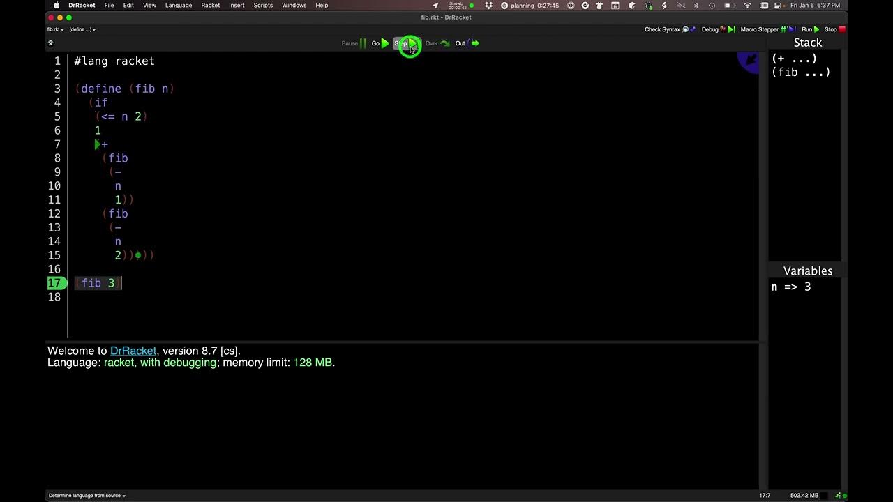 DrScheme debugging demo - YouTube