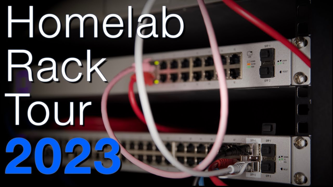 Homelab Server Rack Tour | 2023 - YouTube