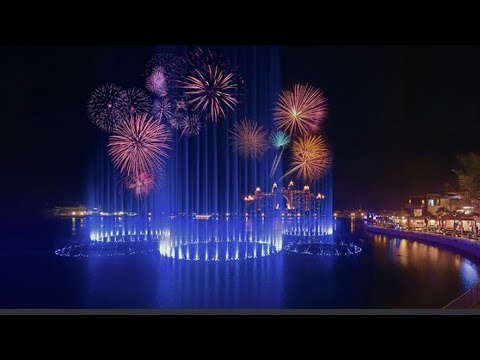 Expo 2020 fire works - YouTube
