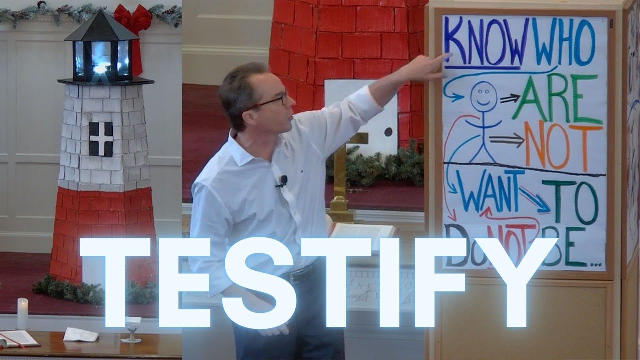 Sermon | Follow the Light Series: "Testify" - YouTube
