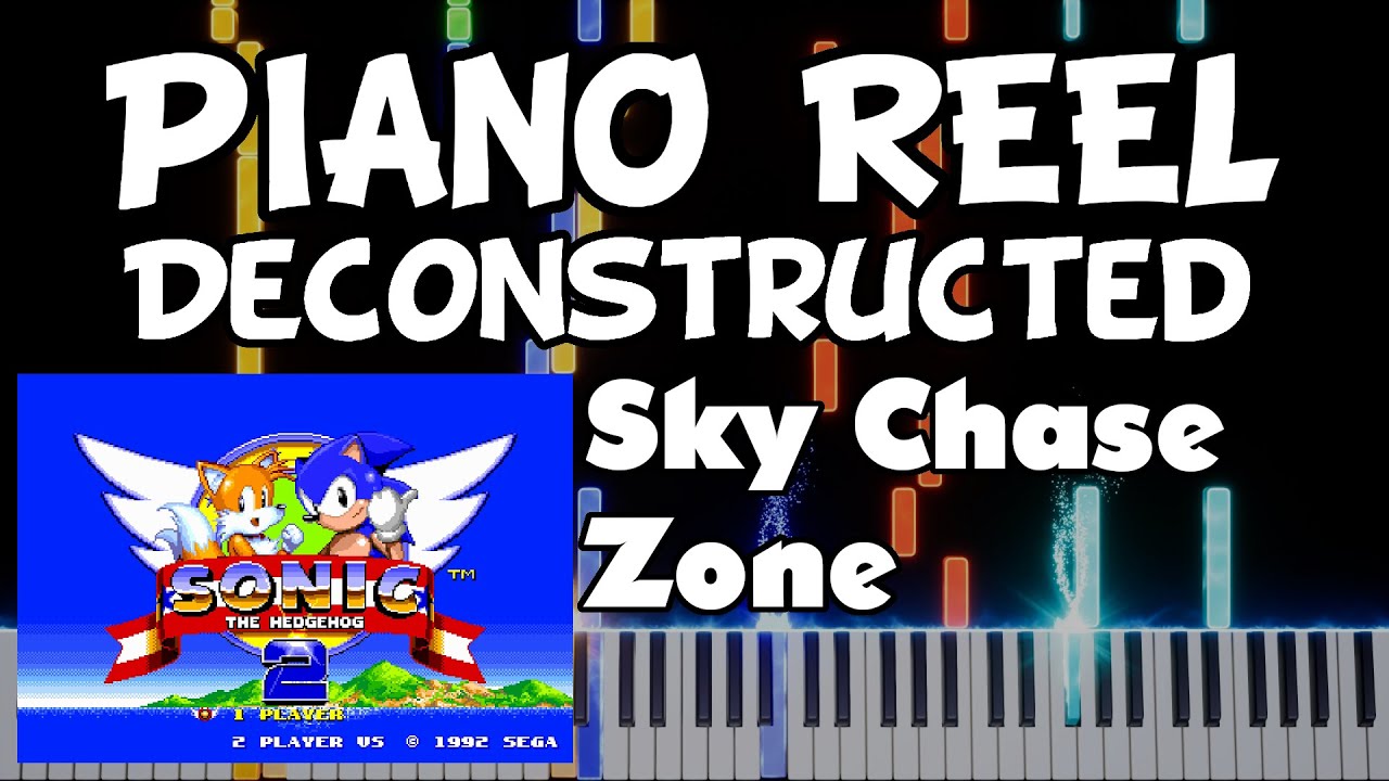 Sonic 2 - Sky Chase Zone - Piano Reel Deconstruction - YouTube