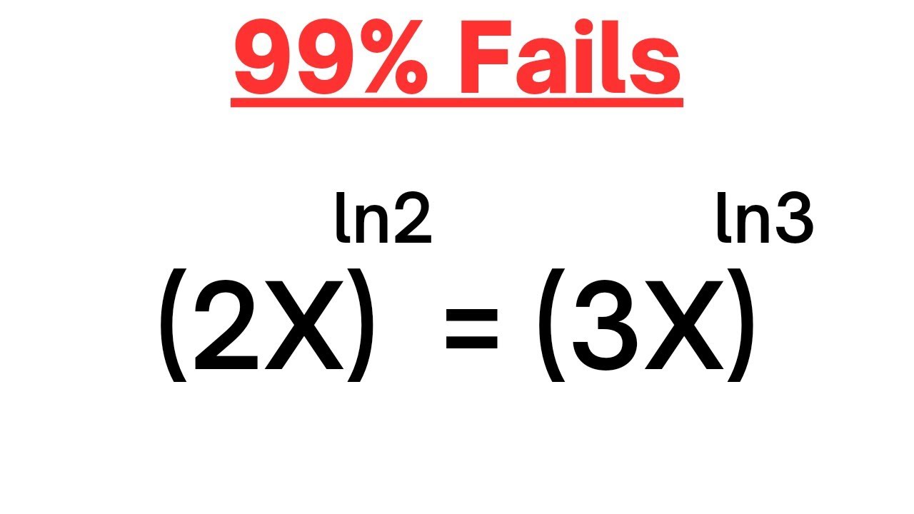 An Amazing Combination of Exponential And logarithmic | Maths Olympiad ...