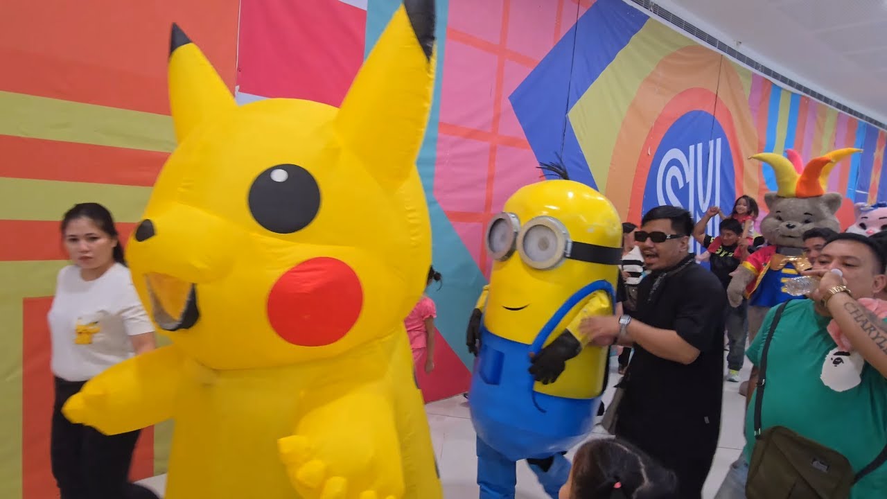 [4K] SM MOA Grand Mascot Parade 2025 with 100 Plus Mascots (Close-up ...