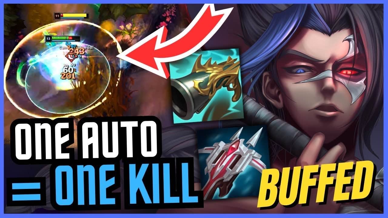 CRIT KAYN JUST GOT A MASSIVE BUFF! (ONE AUTO = ONE KILL) - YouTube