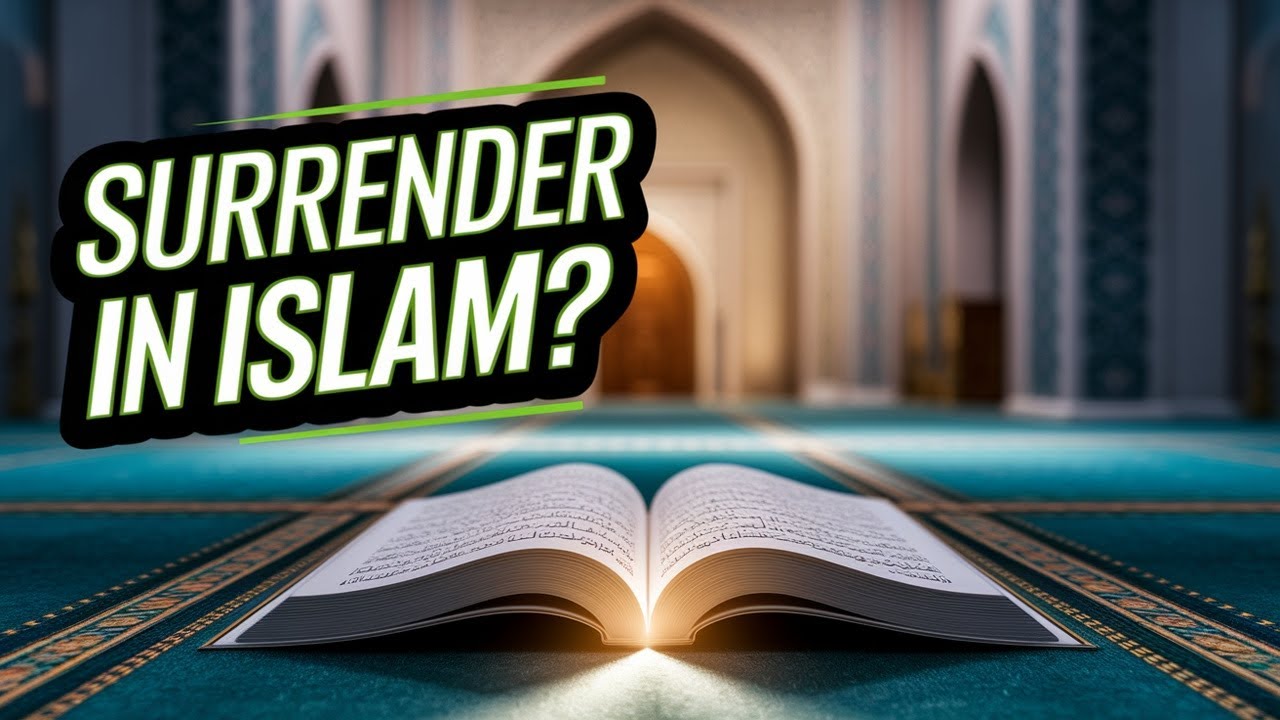 What's The REAL Meaning Of Surrender In Islam? - YouTube