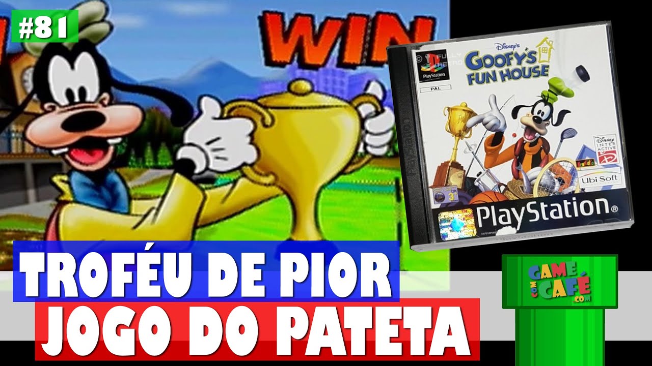 A CASA (NÃO TÃO) DIVERTIDA DO PATETA NO PLAYSTATION 1 - JOGO TOP 100 DO ...
