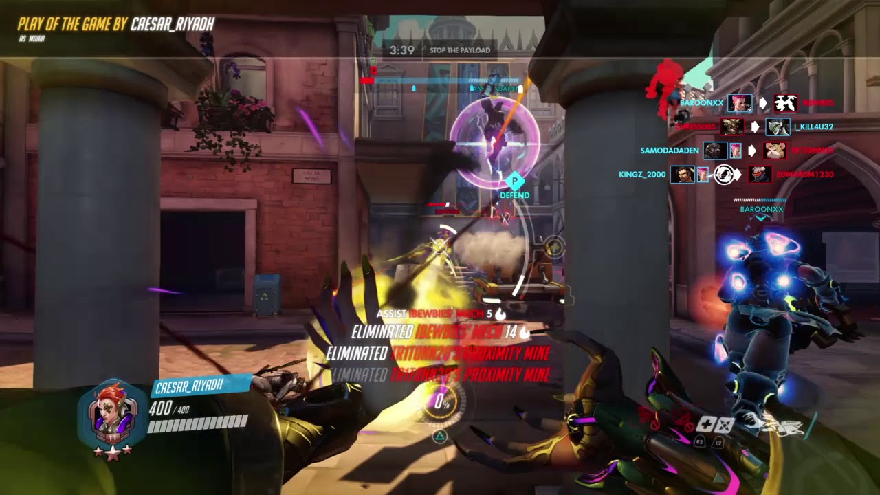 Overwatch: ZARIA & MOIRA | Ultimate Combo. - YouTube