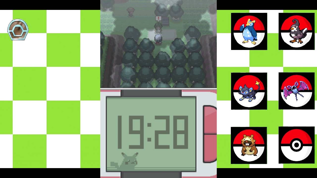 Let's Play Pokemon Platinum blind Part 8 - Into Eternia forest - YouTube