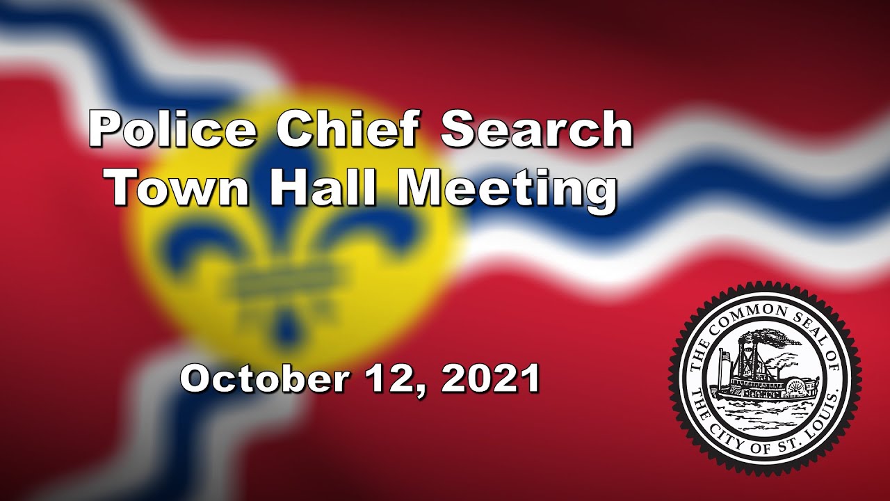 Police Chief Town Hall October 12 2021 - YouTube