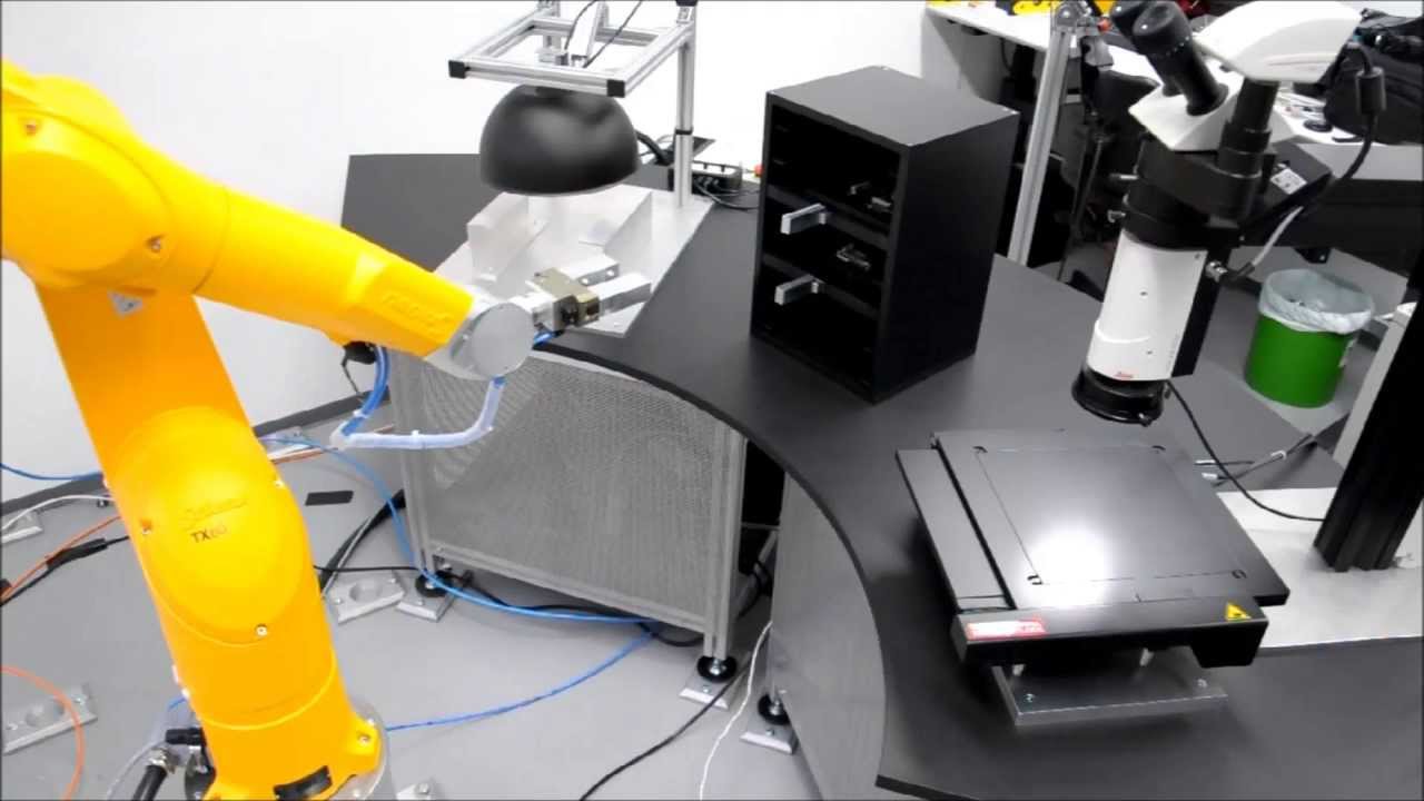 MicroLab - Automated microscopy - YouTube