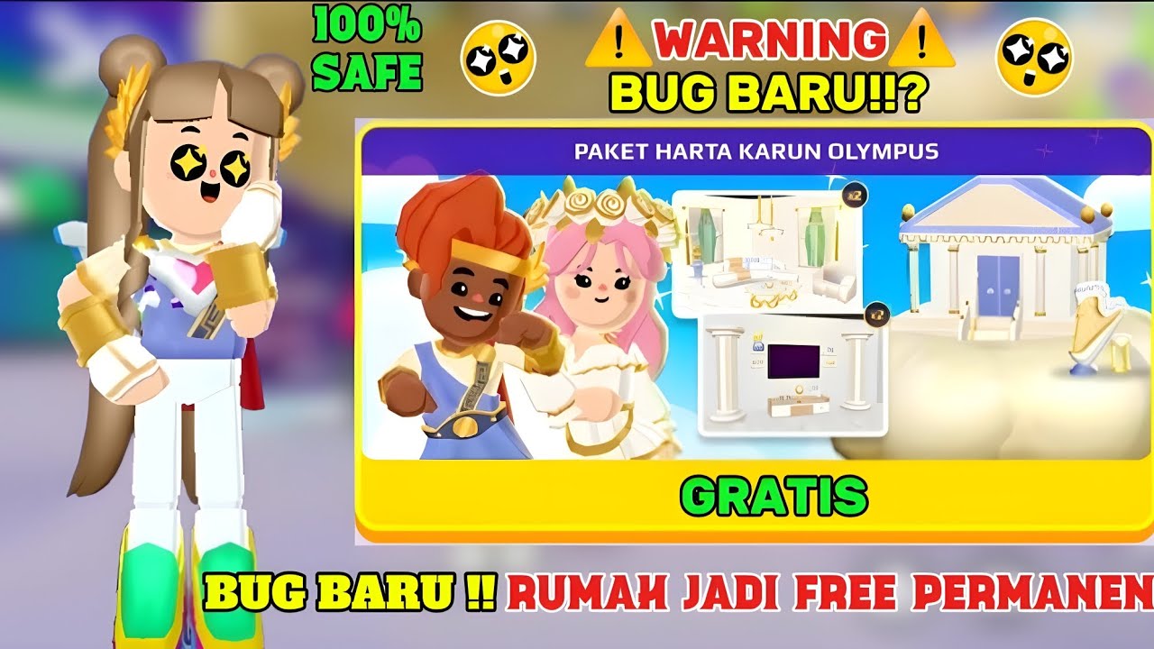 BUG KEREN !!! RUMAH MEWAH JADI FREE PERMANEN DENGAN BUG INI AJA ?! | PK ...