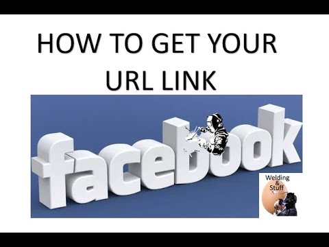 HOW TO GET YOUR FACEBOOK LINK URL - YouTube