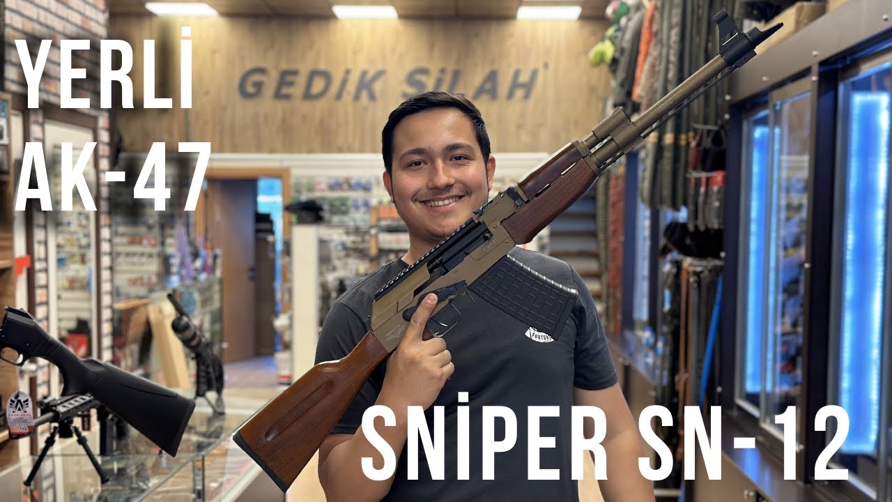 SNİPER SN - 12 - YERLİ AK47 ! 12 GAUGE SHOTGUN - YouTube