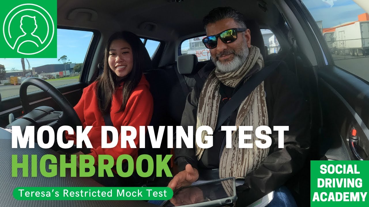 Teresa's NZ Restricted Licence Mock Driving Test - VTNZ Highbrook 🚗 ...