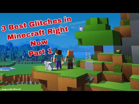 3 best glitches in Minecraft Bedrock Edition part 1 - YouTube