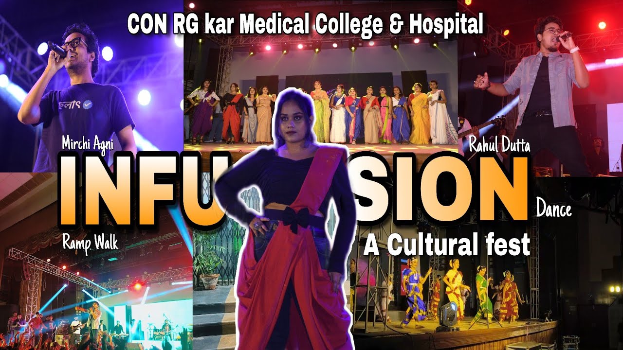 INFUSION 🌼 College fest/RG Kar Medical College/Day-2 #vlog17 - YouTube